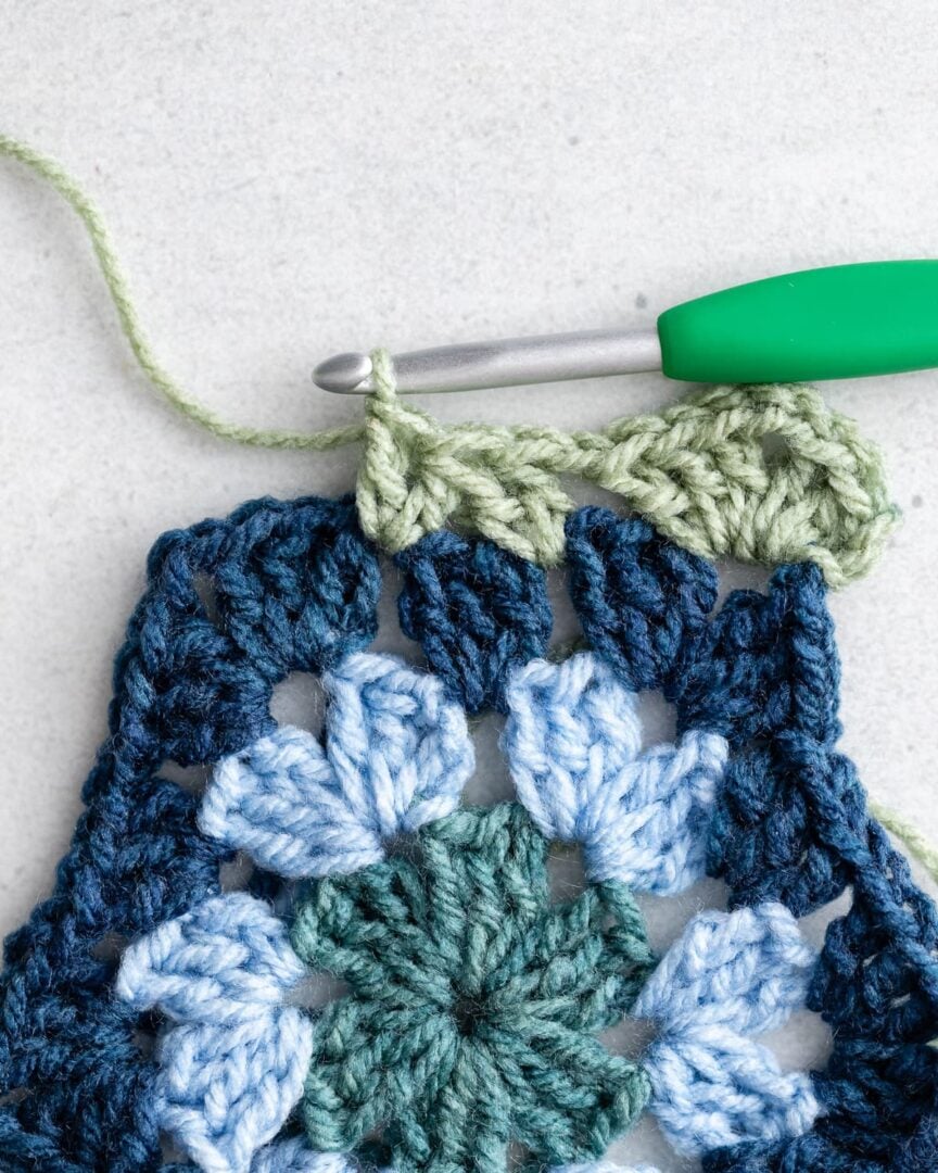 Free Granny Hexagon Cardigan Crochet Pattern - Sarah Maker