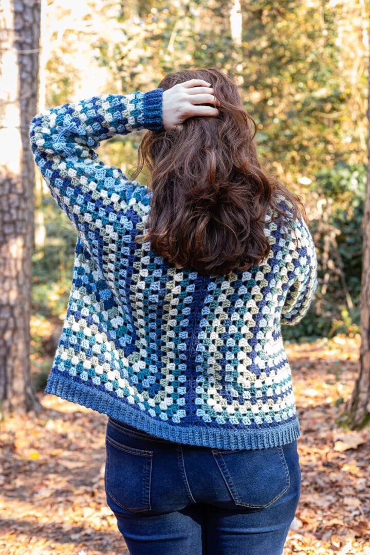 17+ Free Hexagon Cardigan Crochet Patterns for Beginners - Sarah Maker