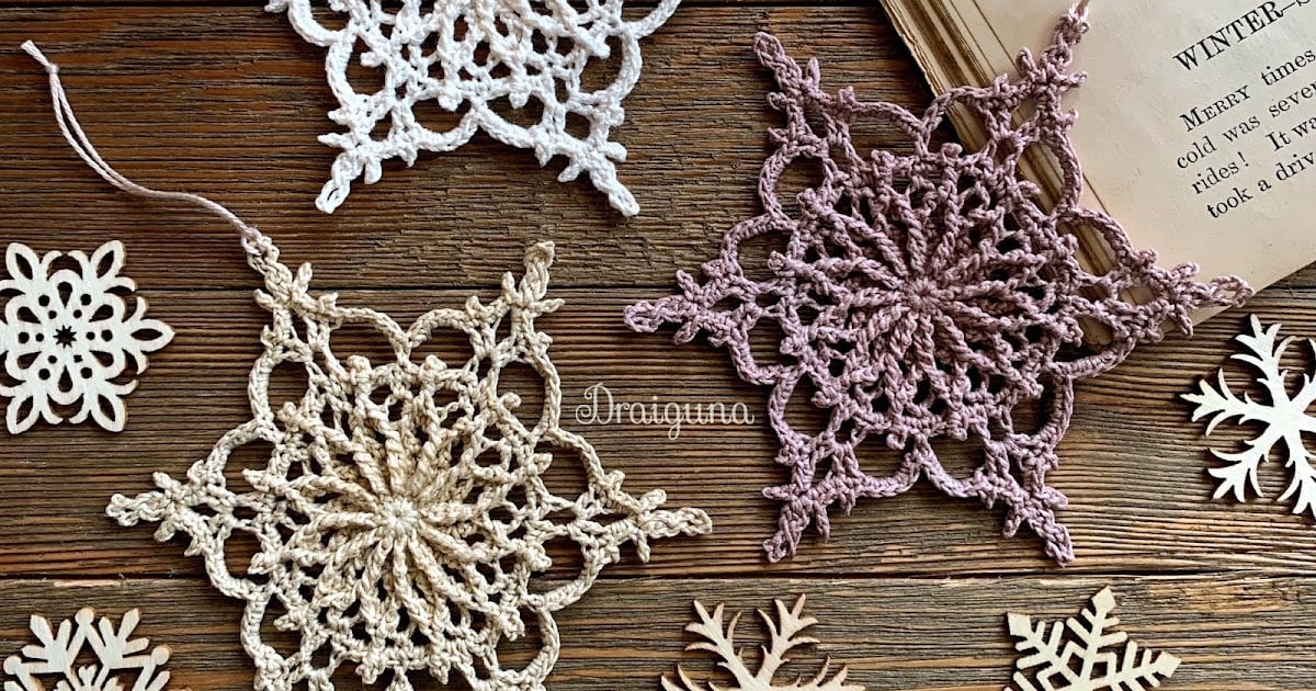 27+ Free Crochet Snowflake Patterns (Beginner to Advanced!) - Sarah Maker