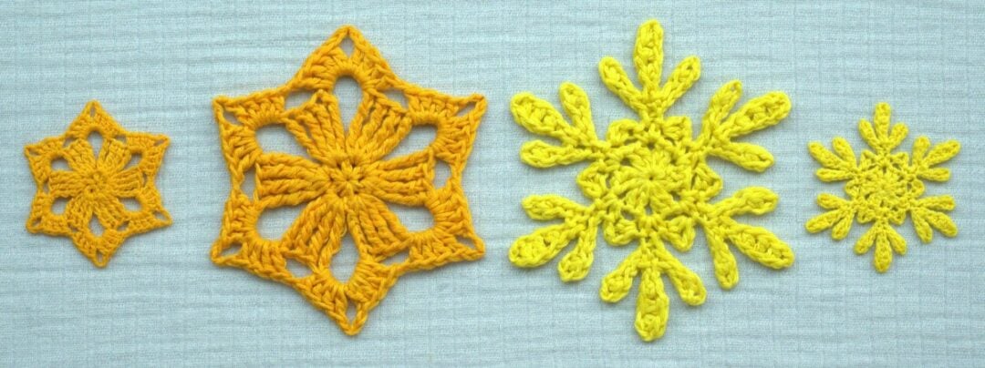 27+ Free Crochet Snowflake Patterns (Beginner to Advanced!) - Sarah Maker