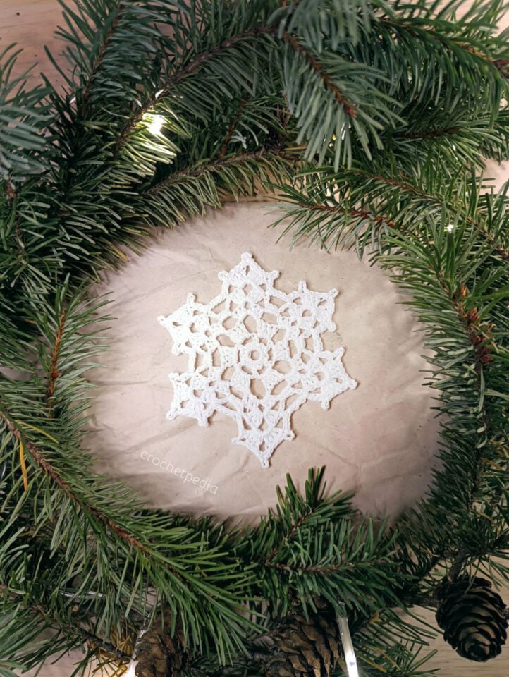 27+ Free Crochet Snowflake Patterns (Beginner to Advanced!) - Sarah Maker