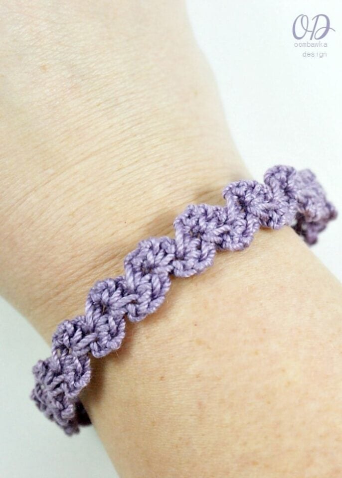 27+ Free Crochet Bracelet Patterns - Sarah Maker