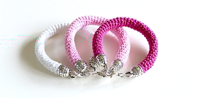27+ Free Crochet Bracelet Patterns - Sarah Maker