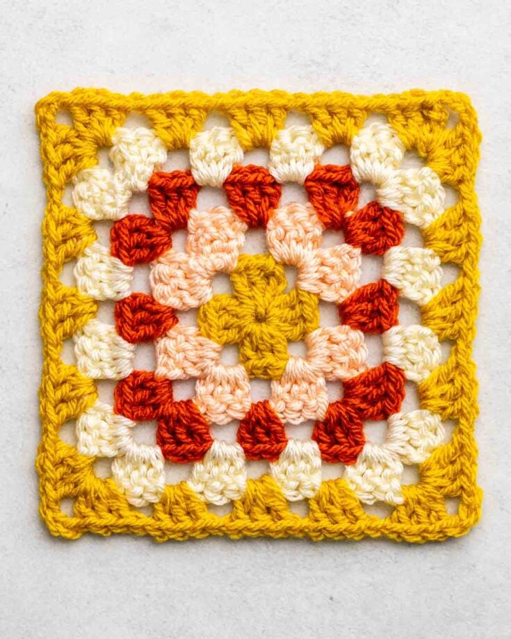 Easy Crochet Granny Square Pattern - Perfect for Beginners! - Sarah Maker