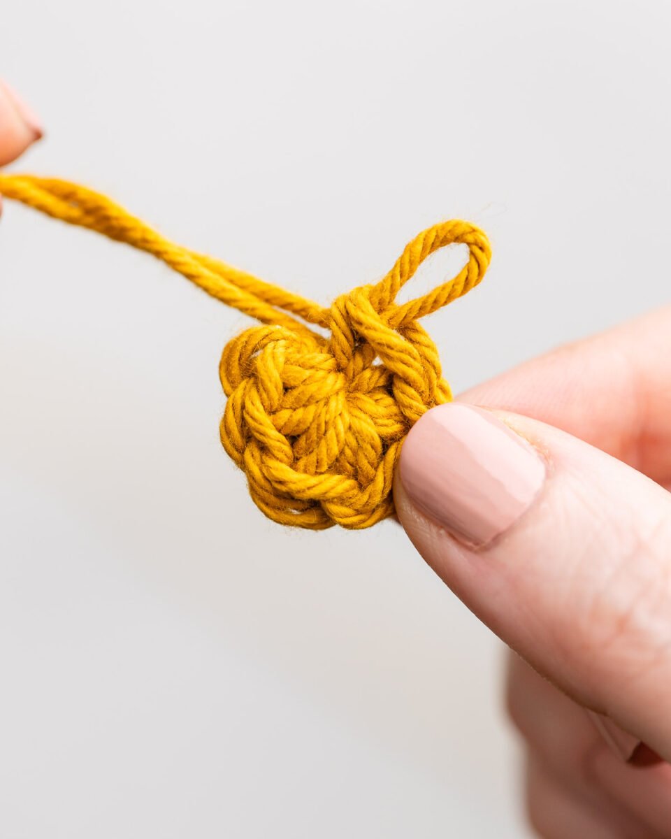 How to Crochet a Magic Ring (Magic Circle) - Sarah Maker