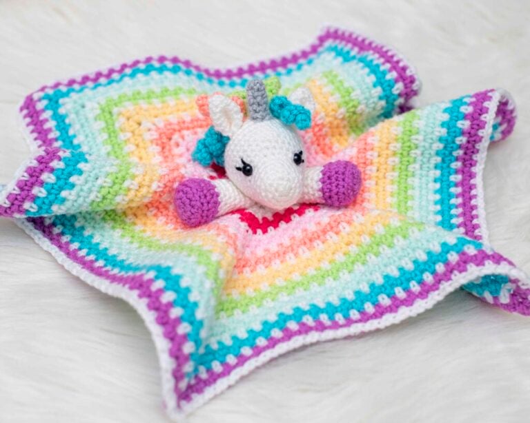 25+ Adorable (and Free) Crochet Lovey Patterns - Sarah Maker