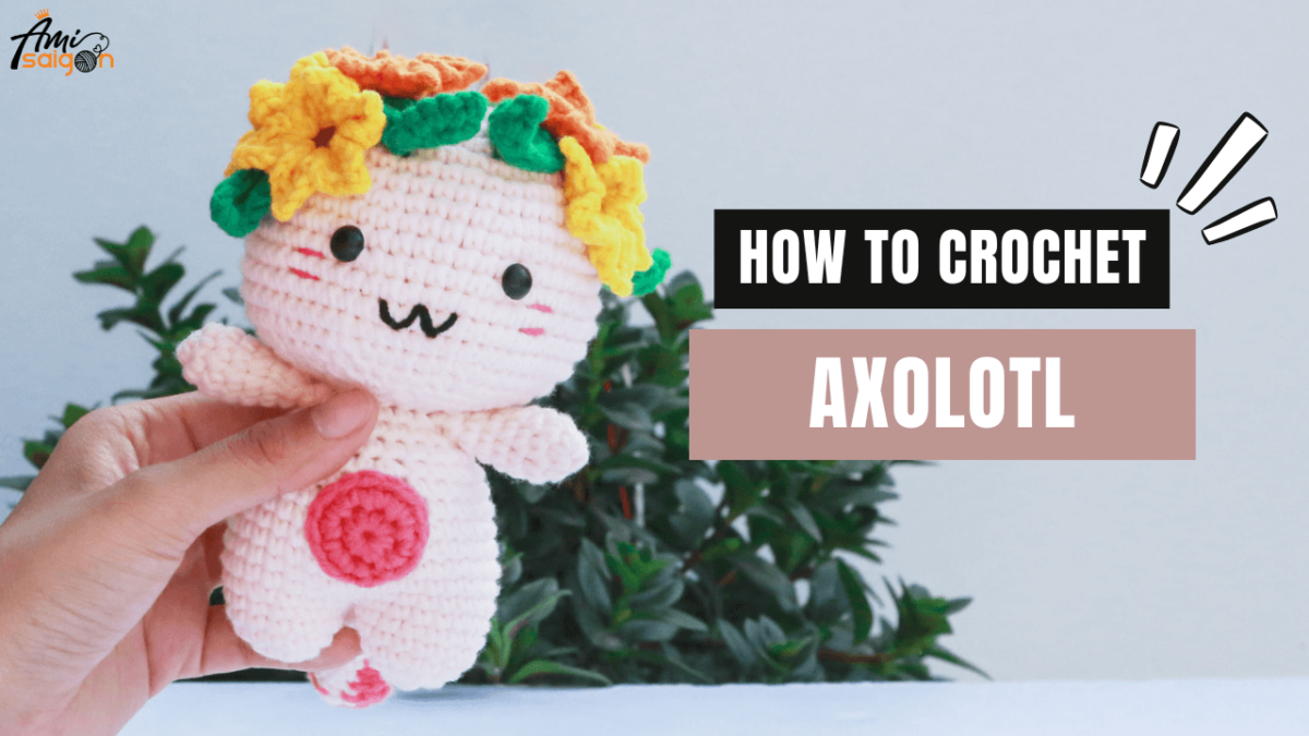 19 Free Crochet Axolotl Patterns - Sarah Maker